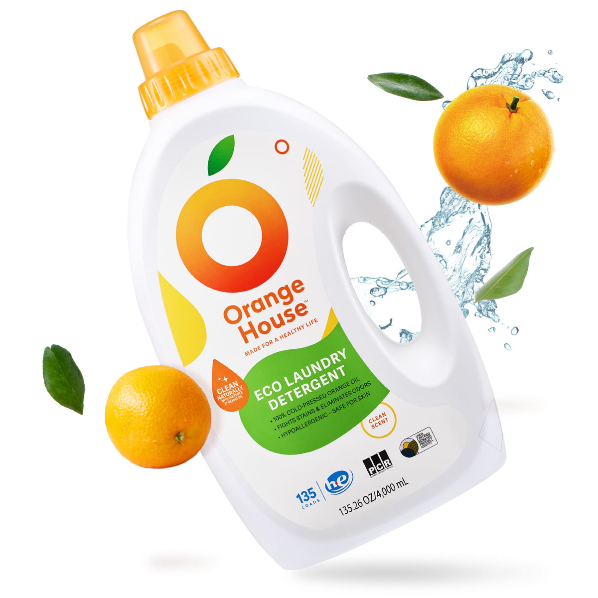 Orange House Liquid Laundry Detergent 135.3 Fl Oz | Orange House
