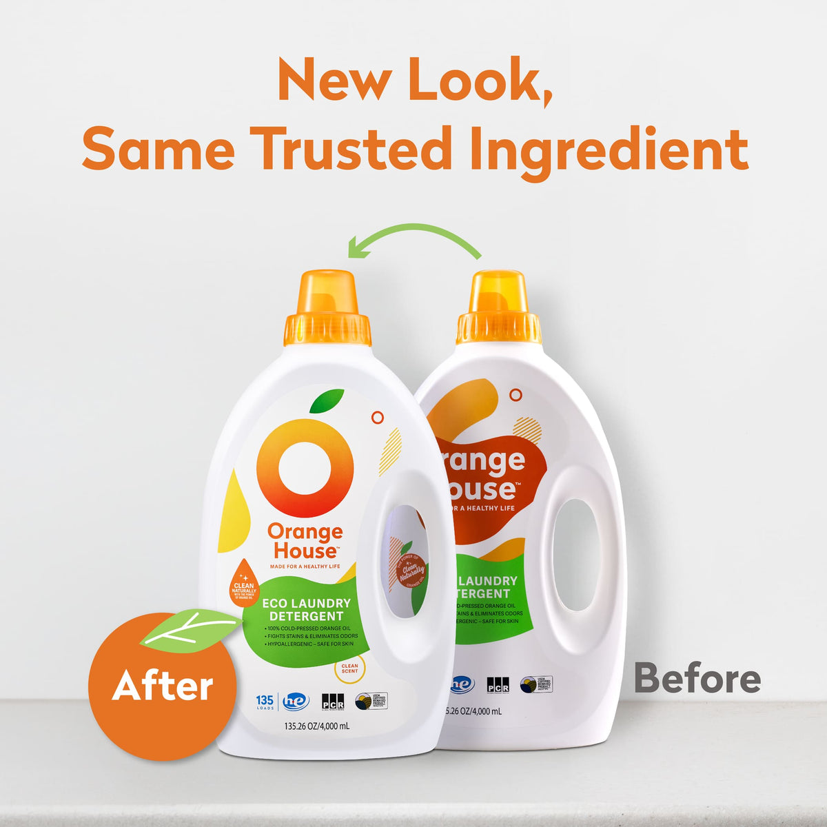 Orange House Liquid Laundry Detergent 135.3 Fl Oz | Orange House